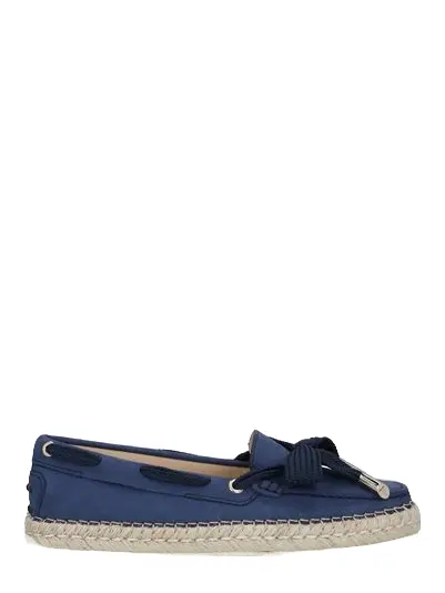 TOD'S Midnight Leather Loafers - Blue