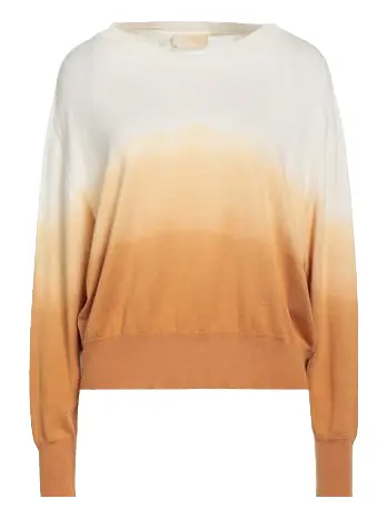 Momoni Multicolor Pattern Sweater - Beige