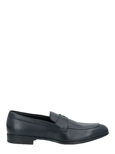 DOUCAL'S Calfskin Loafers - Blue