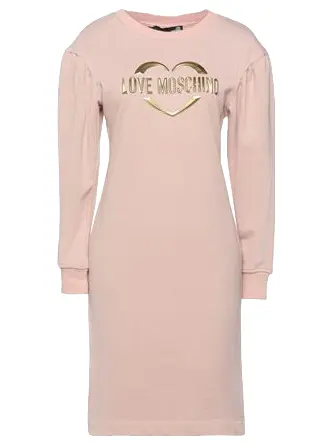 Moschino Mini T-shirt Dress - Pink