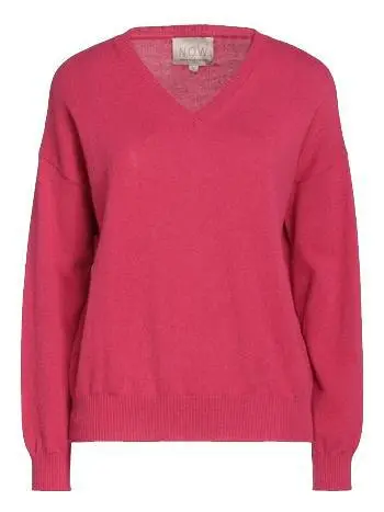 N.O.W. ANDREA ROSATI CASHMERE V-neck Sweater - Pink