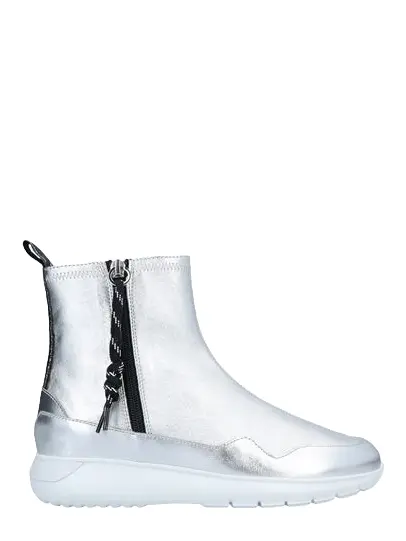 Hogan Ankle Boots - Silver