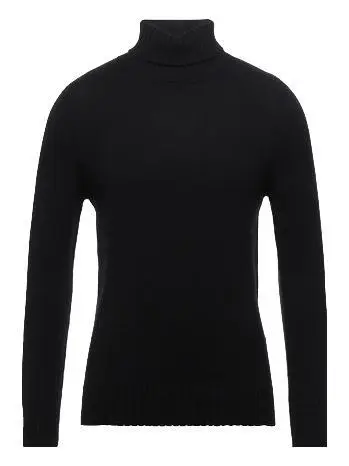 DRUMOHR Turtleneck Merino Wool Sweater - Black