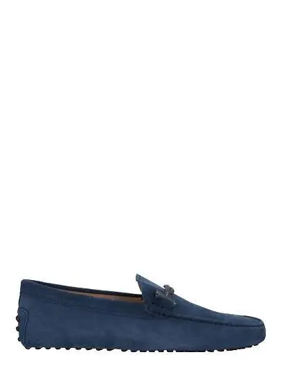 TOD'S Loafers In Leather - Blue