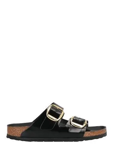 BIRKENSTOCK Sandals In Soft Leather - Black