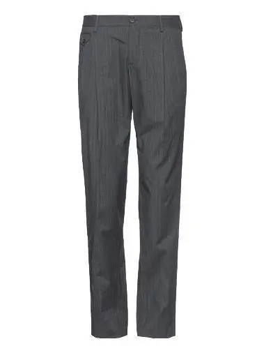 Dolce & Gabbana Pinstriped Tapered Trousers - Grey
