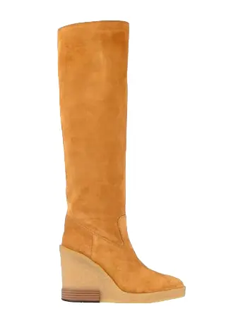 TOD'S Over-the-knee Wedge Boots - Yellow
