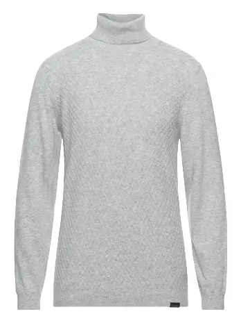 BROOKSFIELD Turtleneck Knit Top - Grey