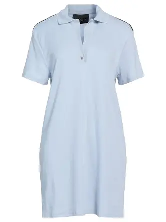 John Richmond Mini Shirt Dress - Blue