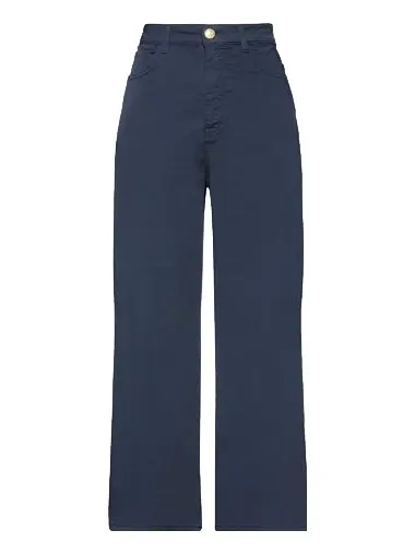 MANILA GRACE Wide Leg Trousers - Blue