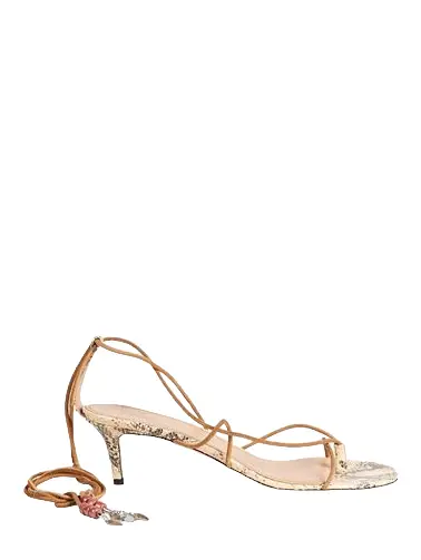 Isabel Marant Calfskin Thong Sandal - Beige