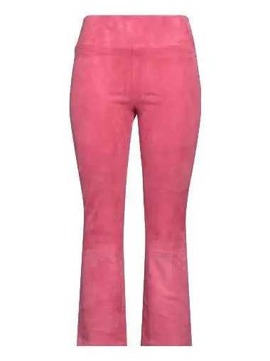 Sprwmn Lambskin Bootcut Pants - Pink