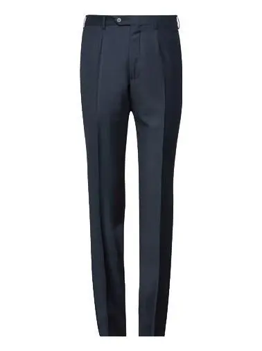 Zegna Tailored Wool-silk Pants - Blue