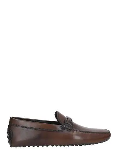 TOD'S Loafers In Soft Leather - Brown