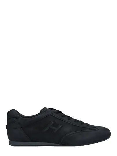 Hogan Leather Low-top Sneakers - Black