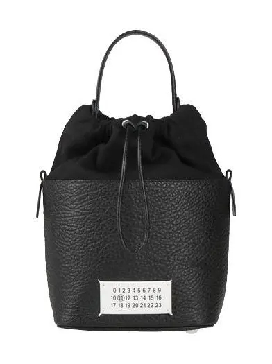 MAISON MARGIELA Handbag In Cow Leather - Black