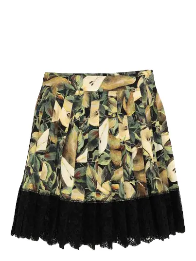 Dolce & Gabbana Mini Skirt - Green