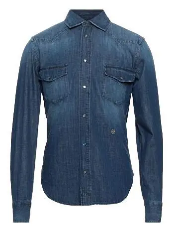 JACOB COHЁN Denim Shirt Size Cotton - Blue