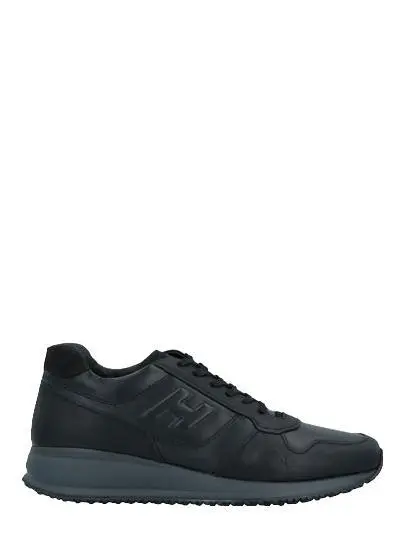 Hogan Leather Sneakers - Black