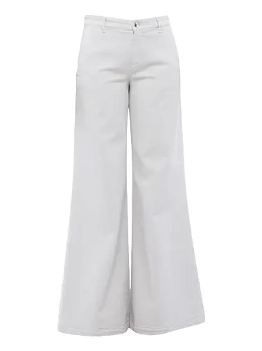 JACOB COHЁN Wide-leg Gabardine Trousers - Grey