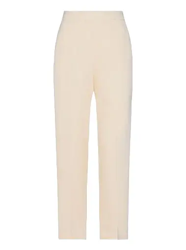 Erika Cavallini Tapered Crepe Pants - Beige