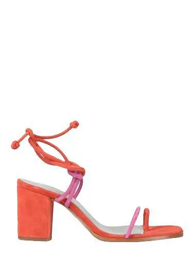 ALOHAS Thong Sandal With Wrapping Straps - Orange