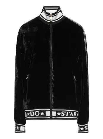 Dolce & Gabbana Viscose And Silk Sweatshirt - Black