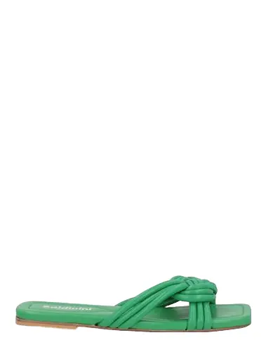 BALDININI Sandals Textile Fibers - Green