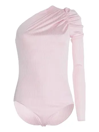 Alexandre Vauthier One-shoulder Bodysuit - Pink