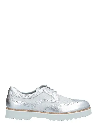 Hogan Lace-up Brogues - Silver
