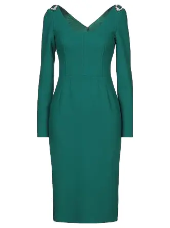 Dolce & Gabbana Midi Dress - Green