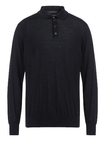 Emporio Armani Virgin Wool Sweater - Blue
