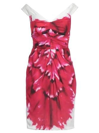 Moschino Viscose Mini Dress - Fuchsia