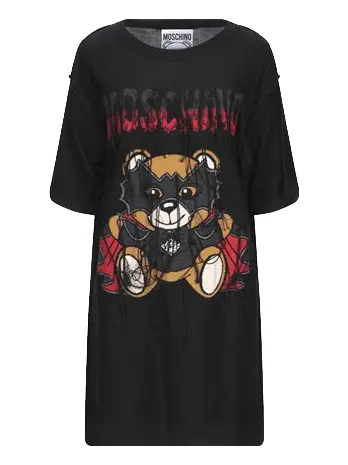 Moschino Mini T-shirt Dress - Black