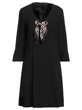 SEVENTY VENEZIA Mini Flared Dress - Black