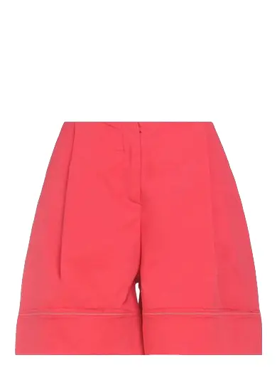 BALLANTYNE Cotton Blend Bermuda Shorts - Red
