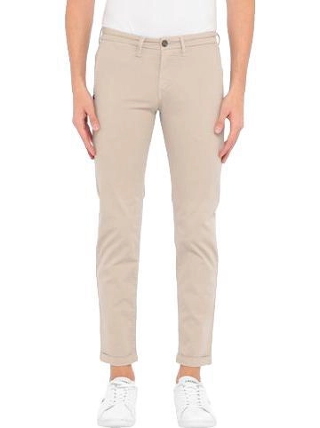 RE HASH Re_hash Pants Size Cotton, Elastane - Beige