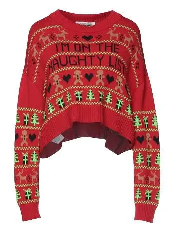 Philosophy Di Lorenzo Serafini Jacquard Knit Sweater - Red