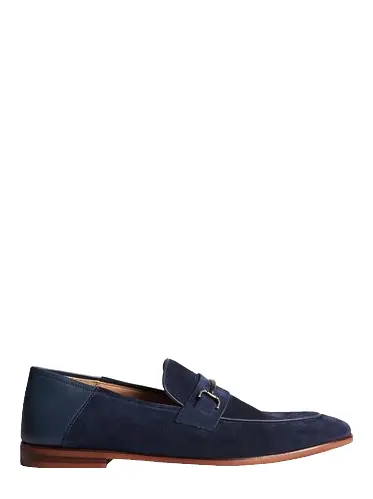 Dunhill Leather Loafers - Blue