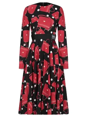 Dolce & Gabbana Midi Dress - Black