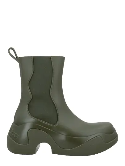 XOCOI Thermoplastic Polyurethane Ankle Boots - Green