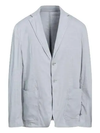 DONDUP Blazer In Linen, Lyocell, And Elastane - Grey