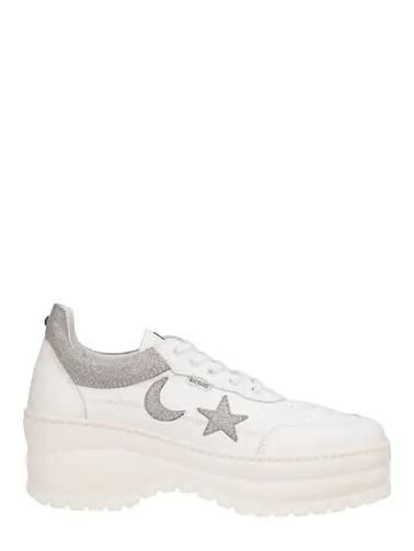 RUCOLINE Calfskin Sneakers - White