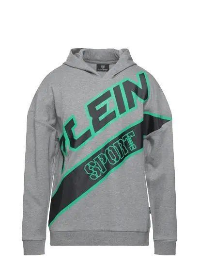 PLEIN SPORT Sweatshirt In Cotton And Polyester - Grey