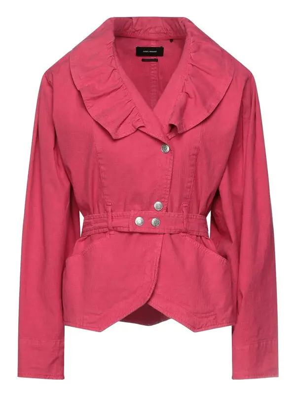 Isabel Marant Étoile Belted Jacket - Fuchsia