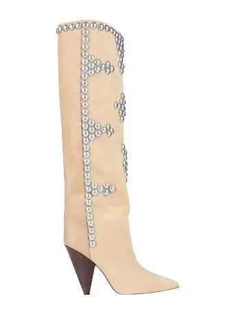 Isabel Marant Calfskin Boots - Beige