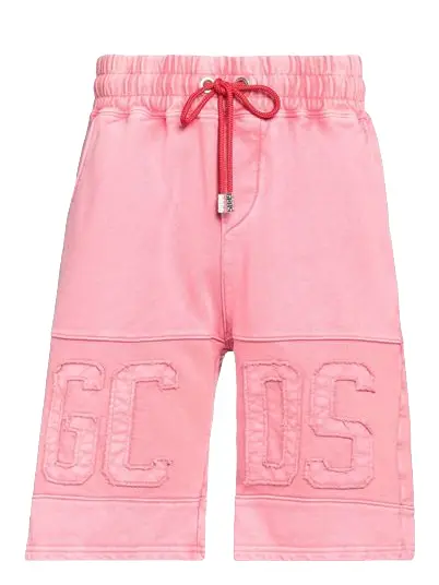 Gcds Overdyed Logo Sweatshorts - Pink