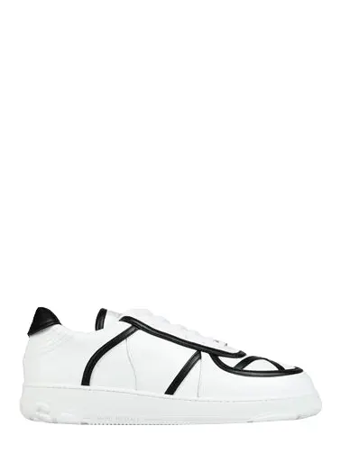 Gcds Sneakers In Leather - White