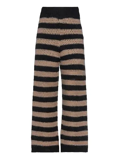 Red Valentino Striped Knit Pants - Beige