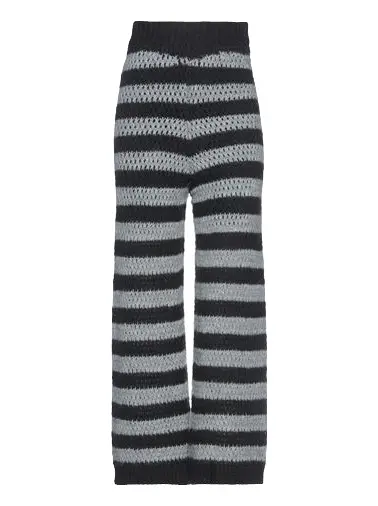 Red Valentino Striped Knit Pants - Grey